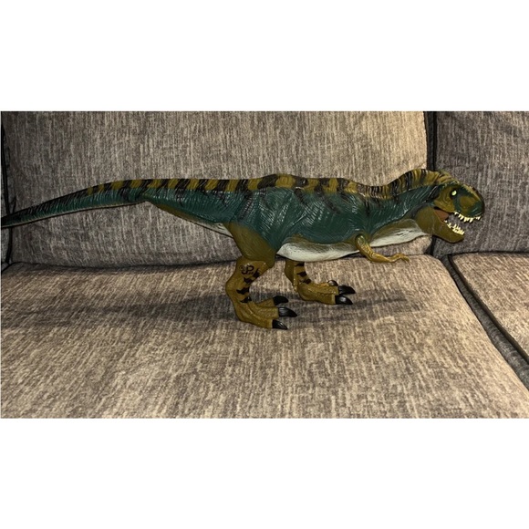Toys | Vintage Jurassic Park Lost World Jp28 Bull Trex 1997 Kenner ...